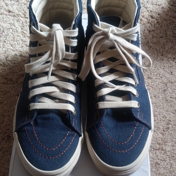 Vans | Shoes | Rare Denim Vans | Poshmark